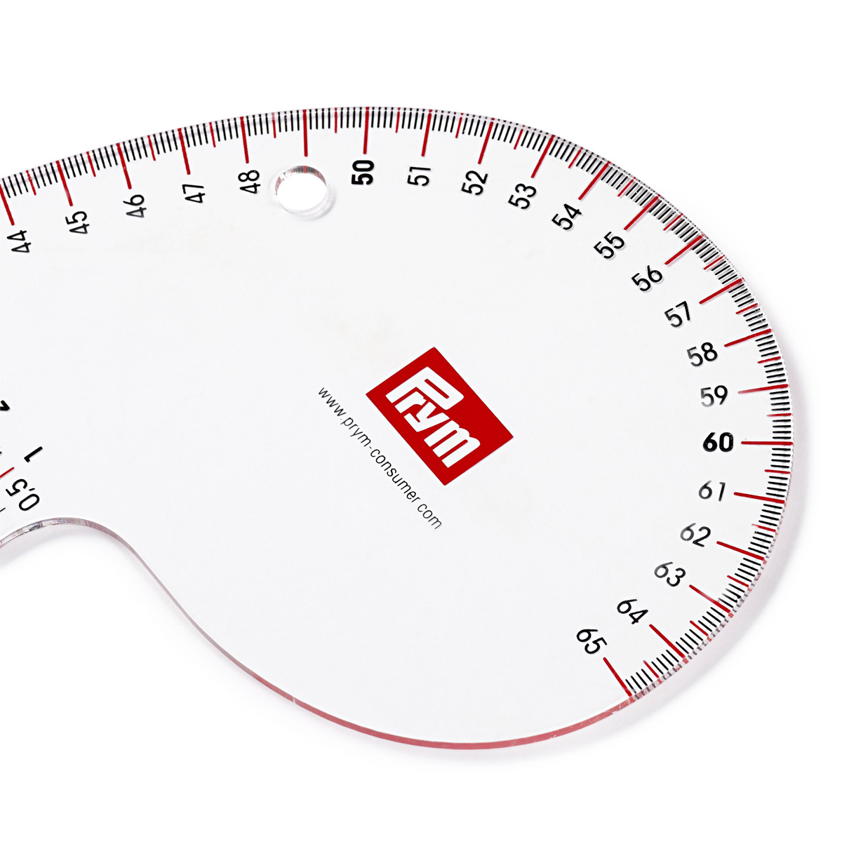 Curved ruler armhole and arm ball-6-611501